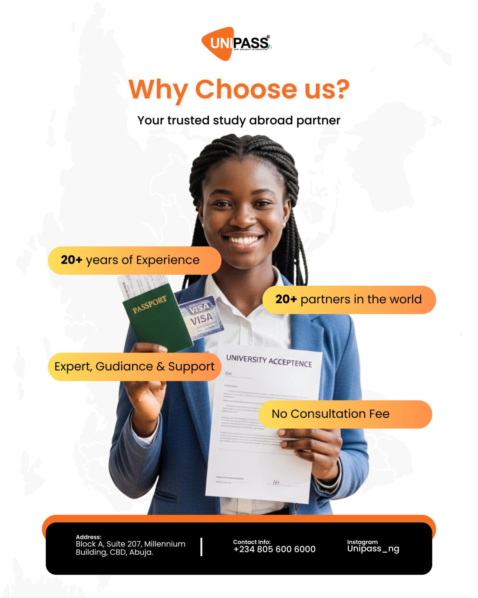Trusted Study Abroad Agency in Abuja | Free Consultation